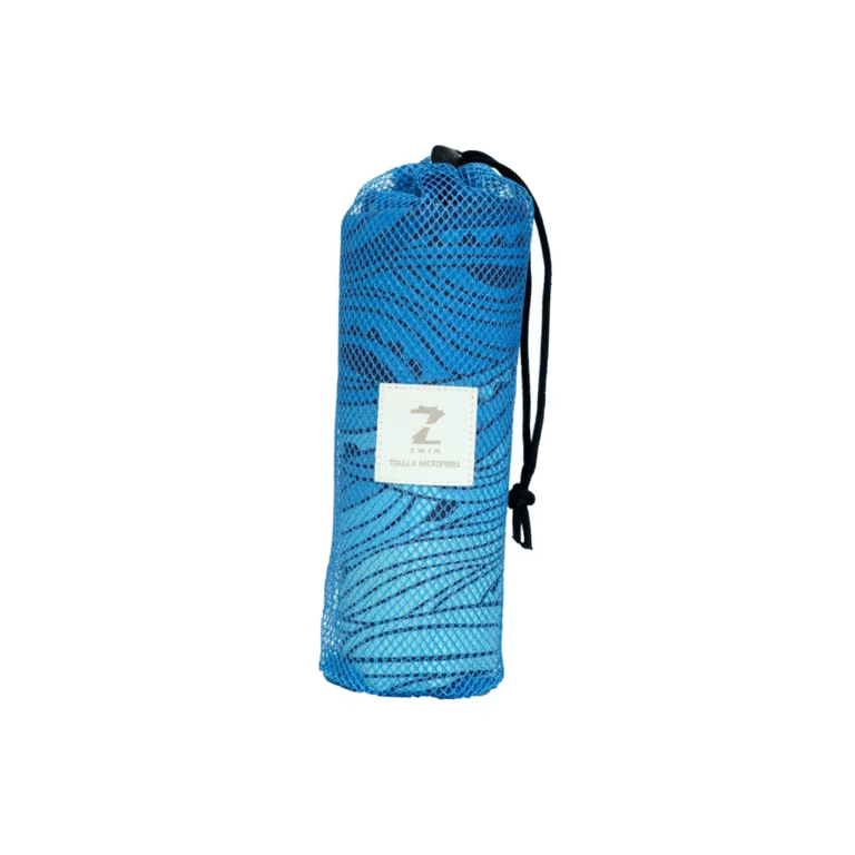 Toalla Microfibra Natación Zvibes Grande Azul - Speedo